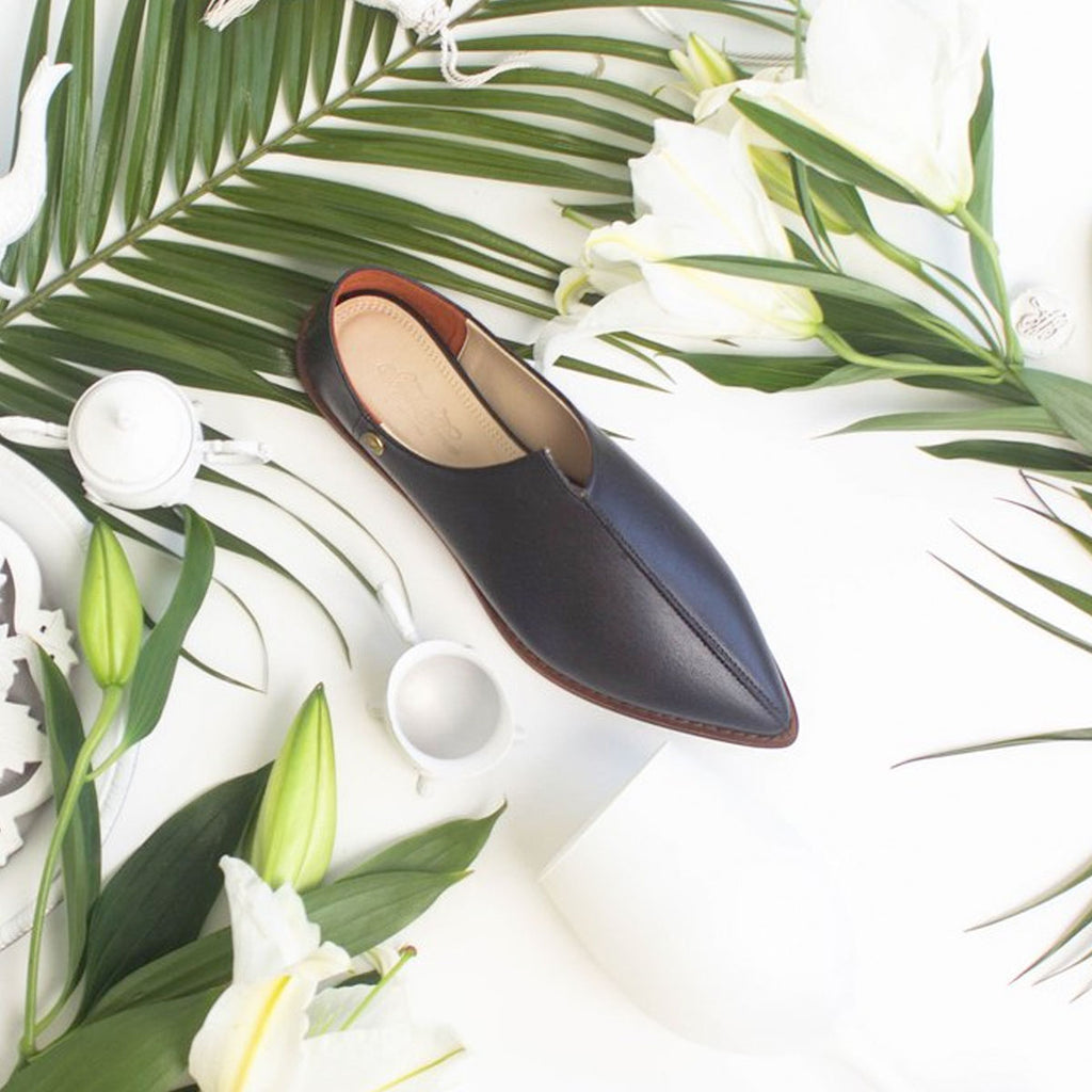 Taylor + Thomas Talitha Babouche Slippers | Sustainable Vegan Shoes UK